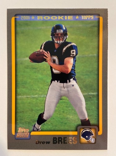 Drew Brees #328 2012 Topps Reprint Rookie Card Future HOF Saints Purdue ...