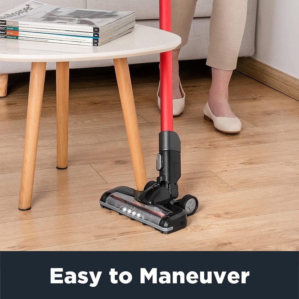 EUREKA Cordless Vacuum Cleaner LED Headlights, Stick and Handheld NEC ...