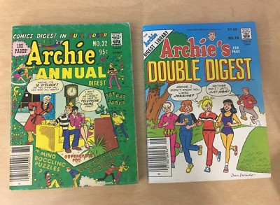 ARCHIE ANNUAL DIGEST 1978 ALSO ARCHIE DOUBLE DIGEST #16 MAY 1985 | eBay