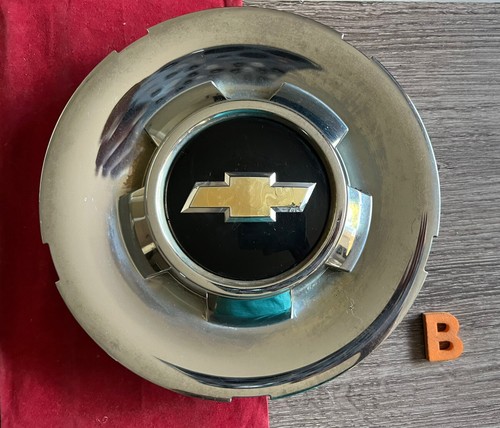 #B (1) 09 - 14 Chevrolet Tahoe Silverado Suburban Chrome OEM Center Cap ...