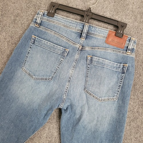 Revtown Taper Jeans Mens 30x29 Blue Stretch Decade Denim | eBay