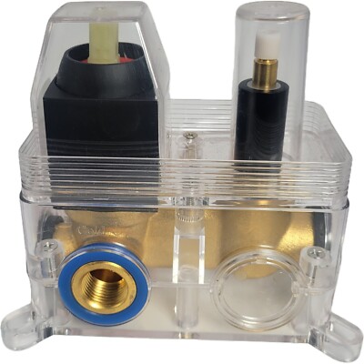 Embather Bathroom Shower Faucet Rough In Valve SS Stainless Steel 4-Way ...