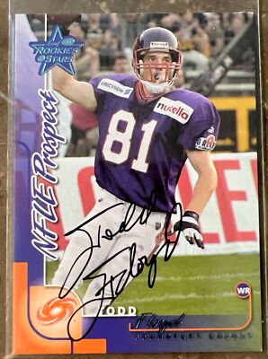 2000 Leaf Rookies and Stars Rookie Autograph #269 Todd Floyd #0027/3000 ...