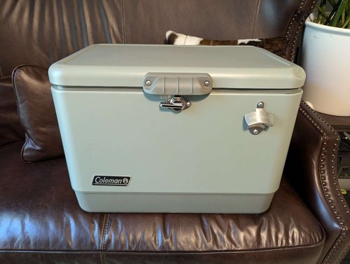 Coleman Reunion Steel Belted Cooler - 54qt. Sage /60896/ | eBay