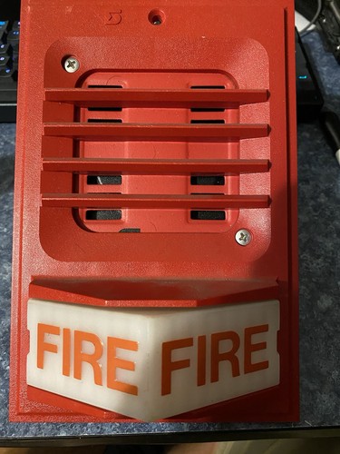 Simplex 2903-9101 2901-9838 Fire Alarm Mechanical Horn Strobe | eBay