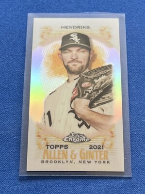 2021 Topps Allen & Ginter Chrome Mini #187 Liam Hendriks Chicago White ...