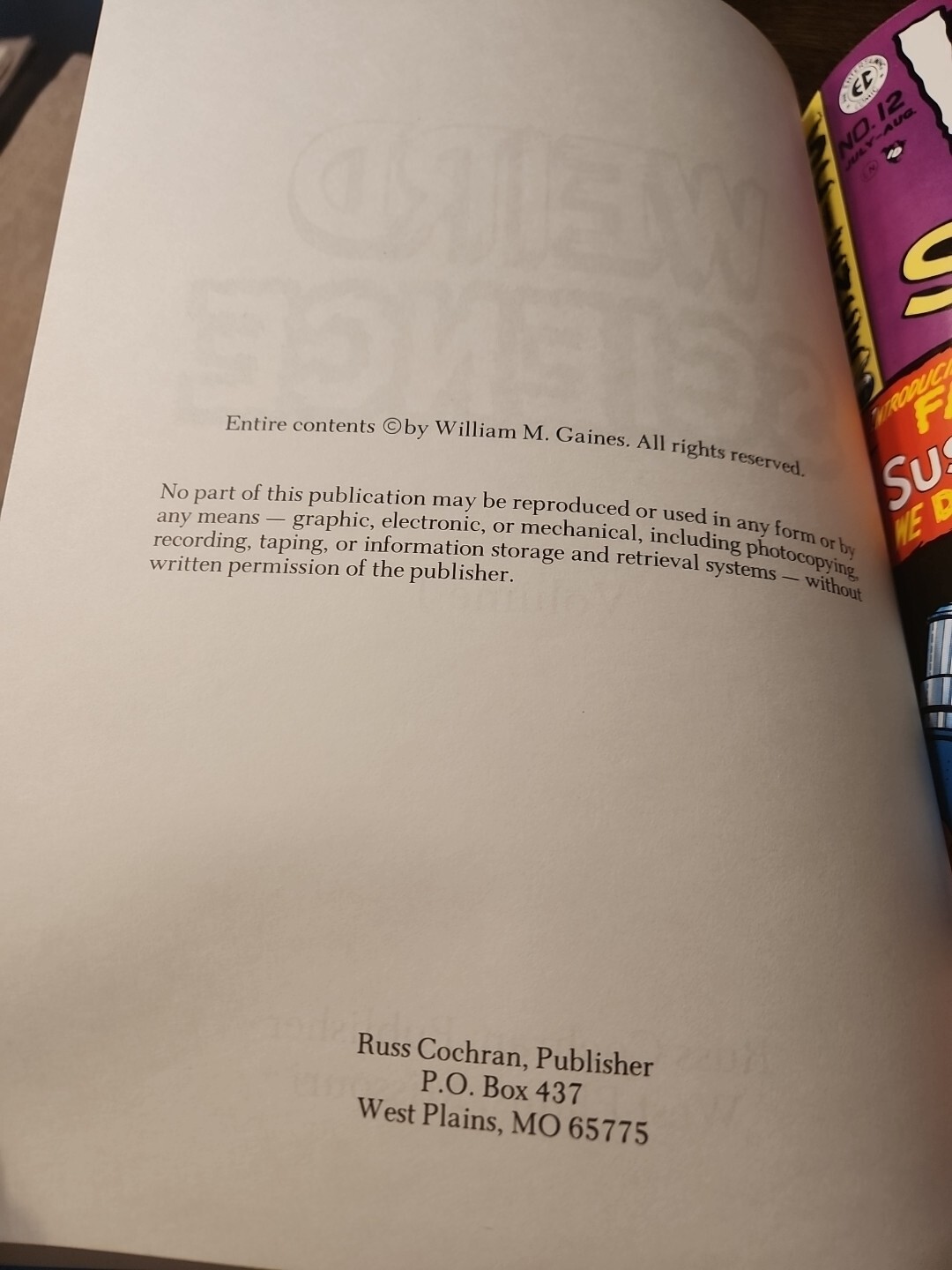 EC Comics Archives Library The Complete WEIRD SCIENCE #1-4 HC Set Russ ...