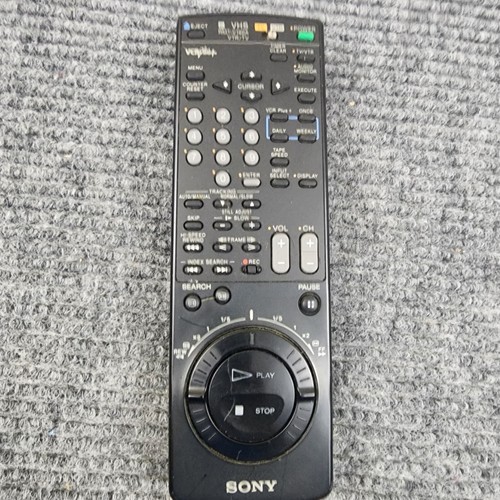 Sony RMT-V140A TV VTR VCR Plus Remote Control for SLV-770HF SLV-771HF ...