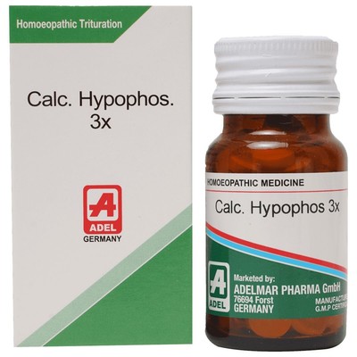 ADEL Calc Hypophos Trituration Tablet 3x Homeopathic Medicine 20gm | eBay