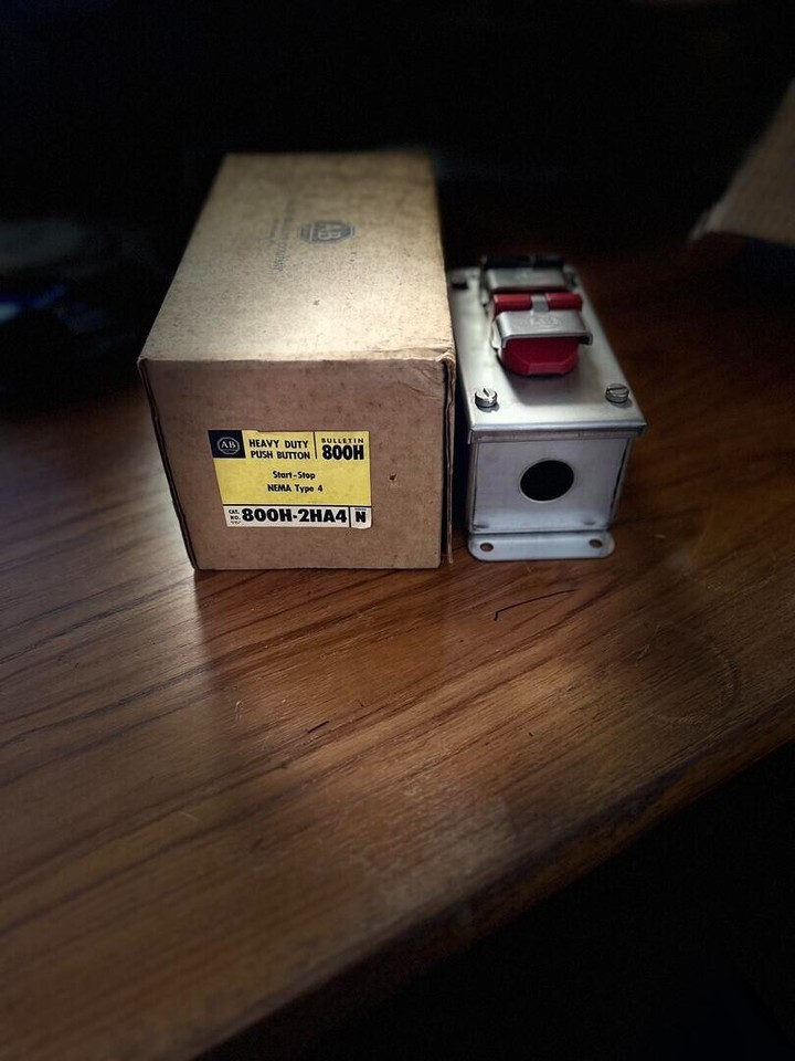 Allen Bradley Start Stop Heavy Duty Push Button 800R-2HA4 | eBay