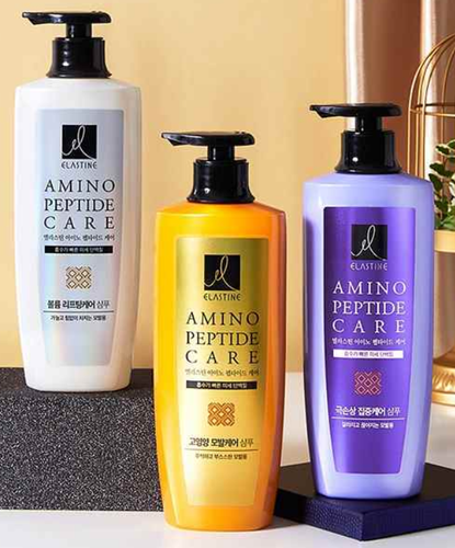 Elastine Amino Peptide Care Shampoo 600ml Made In Korea | eBay