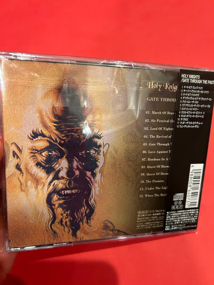 HOLY KNIGHTS- Gate Through The Past- Speed metal album CD JAPAN Release ...