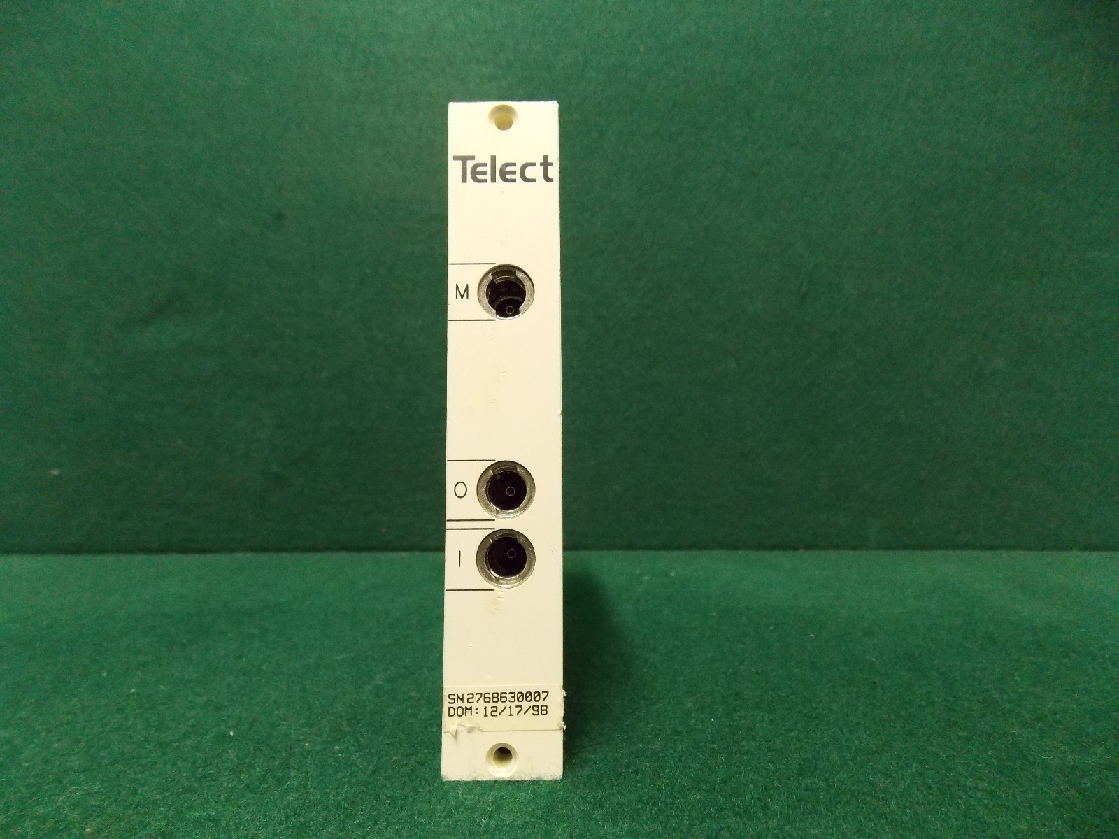 Telect 3 Port Cross Connect Card / Module | T3PQAFS2AA | P/N: 010-9501 ...