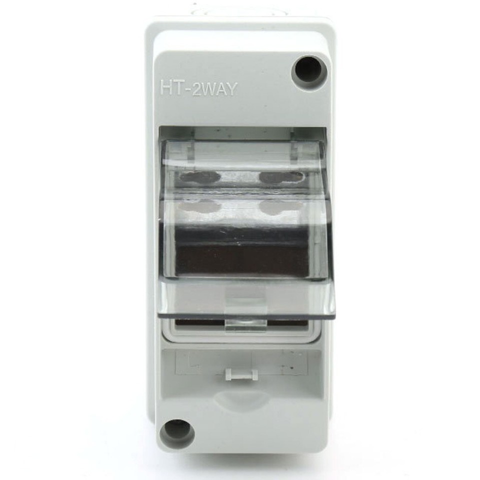 Switch Box Row 2 Modules Small Distributor Suitable For Outdoor ...