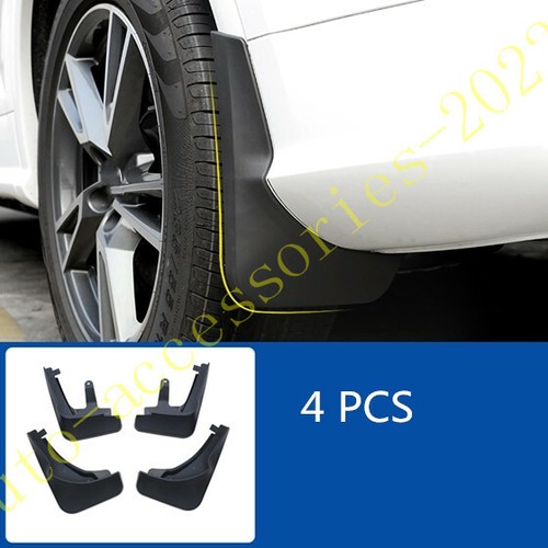 Car Door Black Mudguard Mud Flaps Splash Guard Fender Trim For Audi Q5 ...