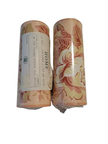 2 Rolls Laura Ashley Home Wallpaper Border Pelham Stripe 10M Long Granny Core | eBay