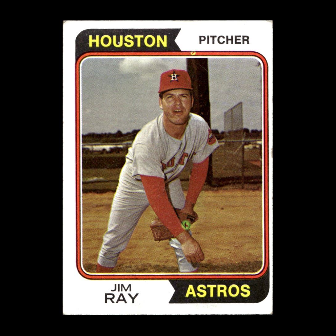 Jim Ray 1974 Topps Houston Astros #458 Nice! 1 | eBay