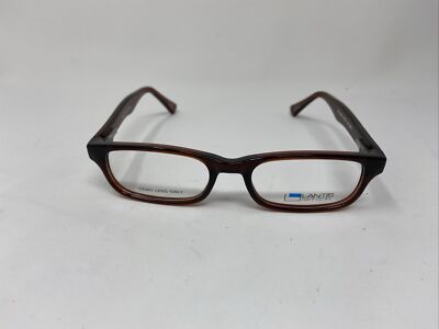 LANTIS OPTICAL L8020 46/16/135 KIDS BROWN TRANSLUCENT FLEX HINGE ...
