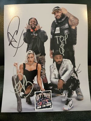 WWE Hit Row Isaiah Swerve Scott Ashante Adonis Top Dolla B-Fab 8X10 ...