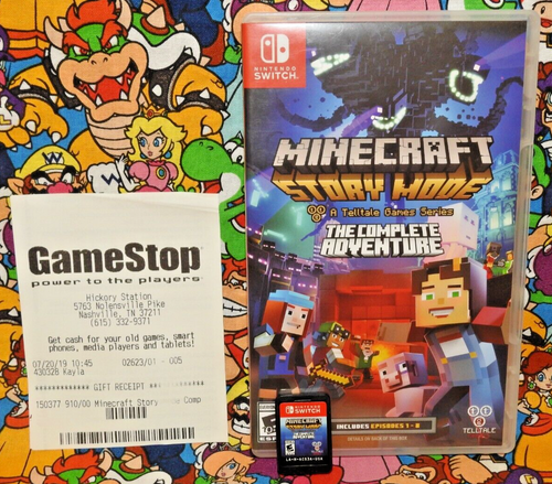 Minecraft: Story Mode - The Complete Adventure (Nintendo Switch, 2017 ...