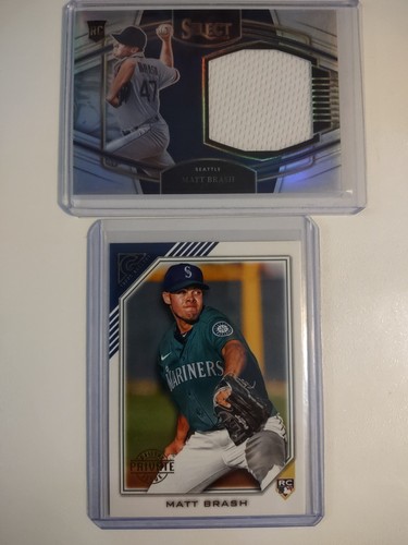 Matt Brash (Lot Of 2 Rcs) 2 2022 RCS, Silver 106/ Select Patch, Gallery ...