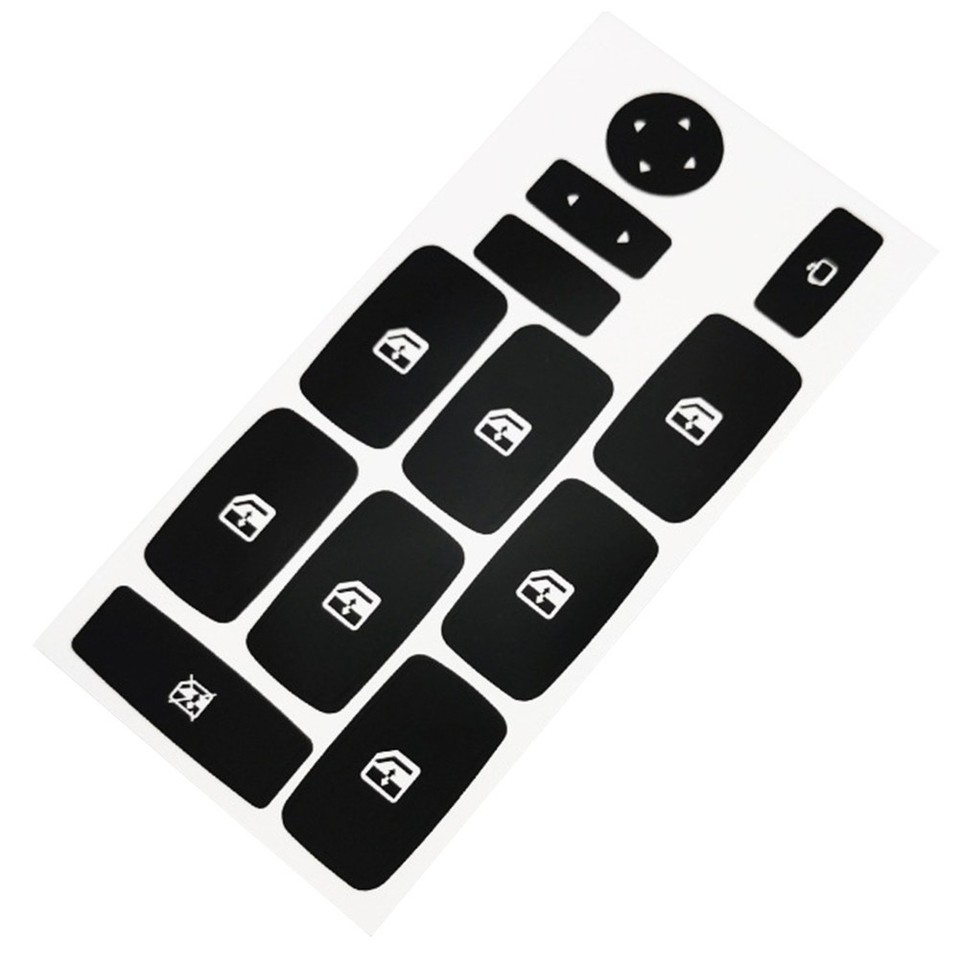 For Fiat Croma Window Button Decal Stickers for Push Button Repair ...