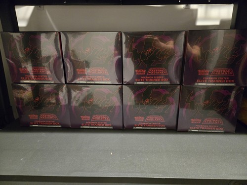 LOT OF 8 - Astral Radiance Pokemon Center Exclusive Elite Trainer Box ...