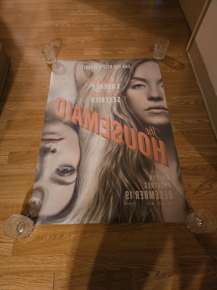 The Housemaid original DS movie poster D/S 27x40 2025 Sydney Sweeney | eBay