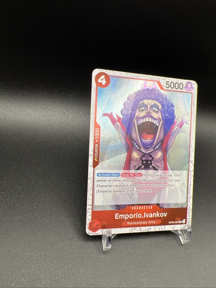 One Piece CCG Awakening Of The New Era Emporio.Ivankov OP05-004 UC | eBay