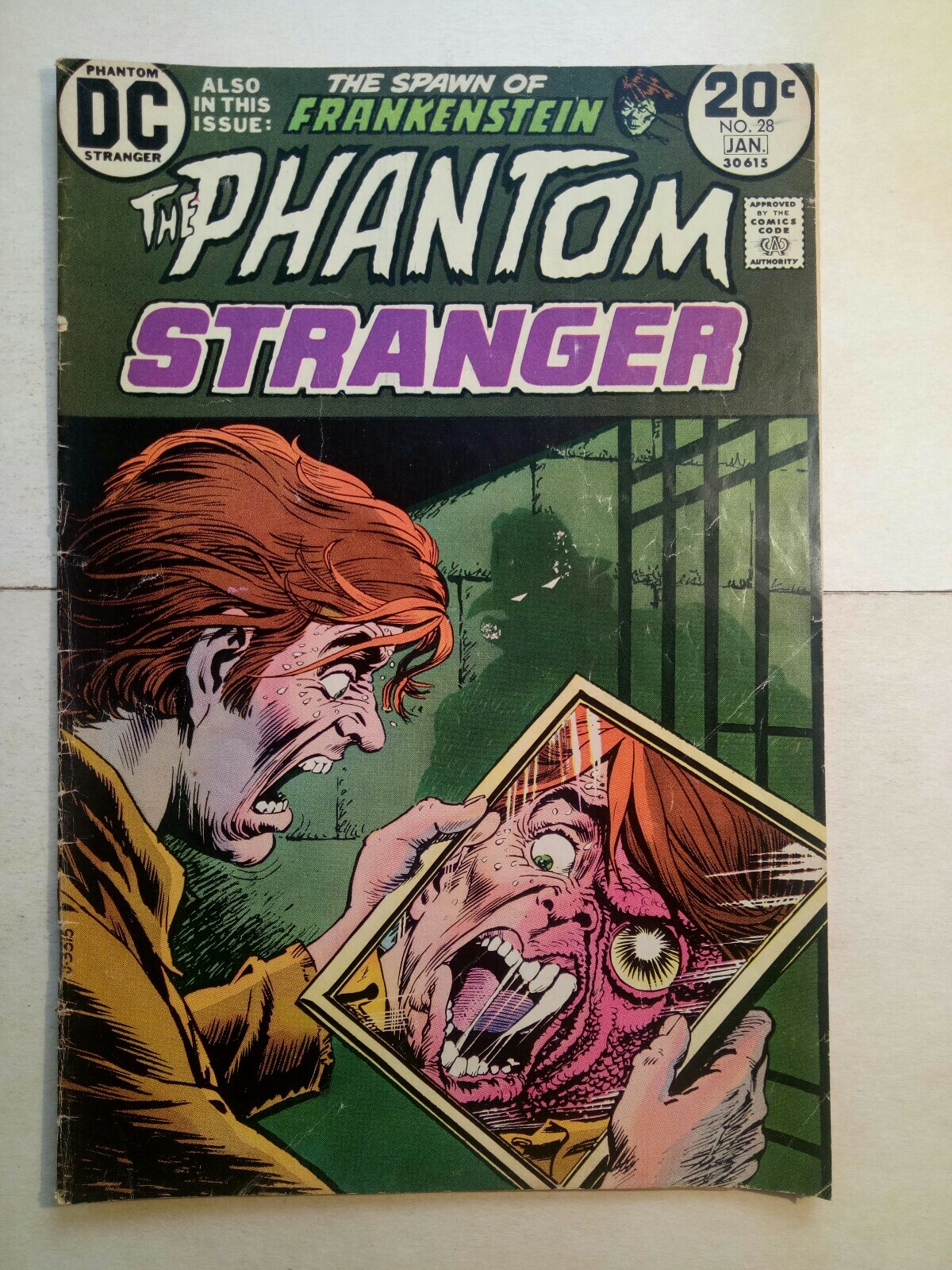 The Phantom Stranger #28 (January 1974) Spawn of Frankenstein D.C ...