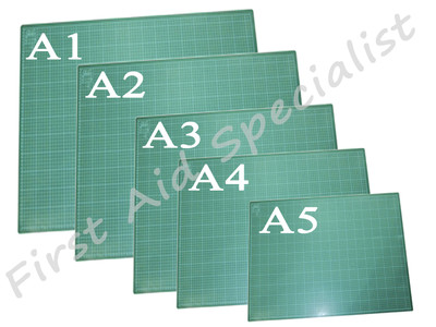 A1 A2 A3 A4 A5 Cutting Mat Printed Grid Lines Craft Board Non Slip ...