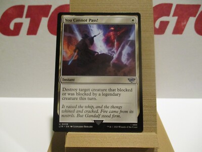 MTG Lord of the Rings You Cannot Pass 0038 | eBay