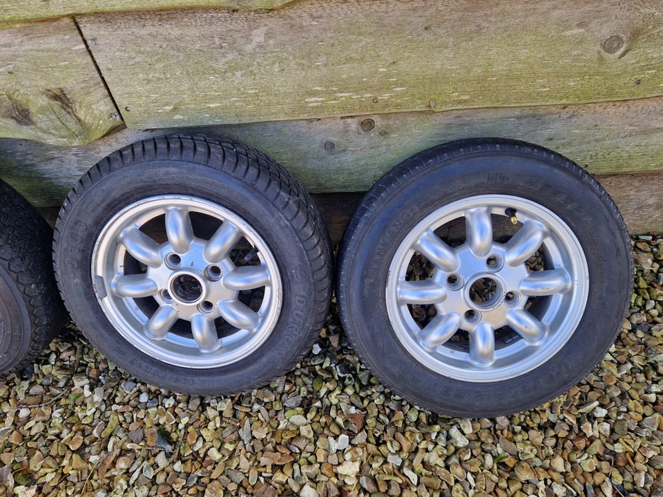 Classic Mini Alloy wheel with tyres | eBay UK