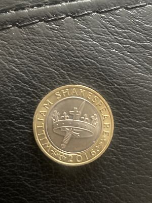 RARE 2016 William Shakespeare Crown And Sword £2 Coin | eBay