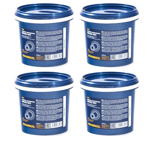 4 x 8106 MANNOL 800g Universal GREASE MP-2 Multipurpose Mehrzweckfett ...
