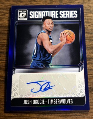JOSH OKOGIE RC Auto 2018-19 Donruss Signature Series | eBay