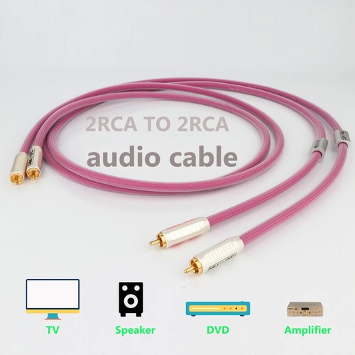 Pair OFC Copper XLO HTP1 Pro Hi-end RCA Cable Amplifier Player ...