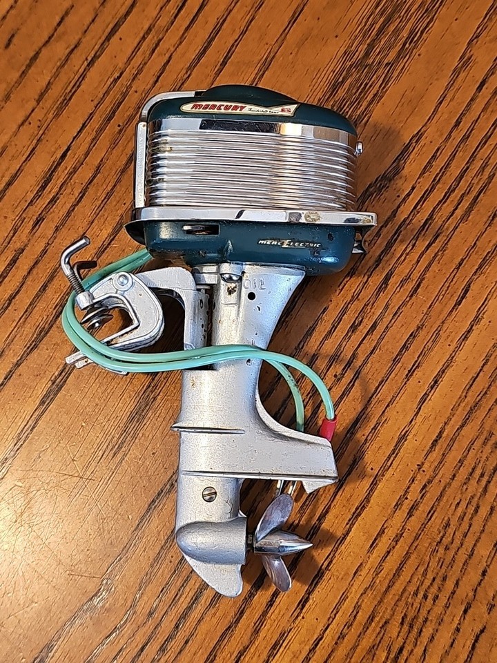 Vintage K&O Mercury Thunderbolt Mark 55 Toy Outboard Boat Motor with ...