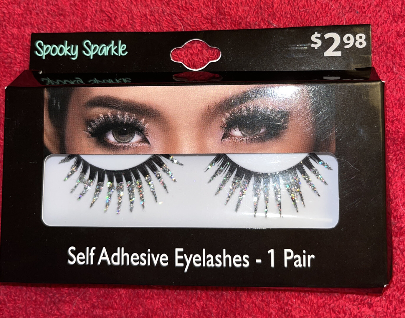Spooky Sparkle Self Adhesive Eyelashes 1 Pair | eBay