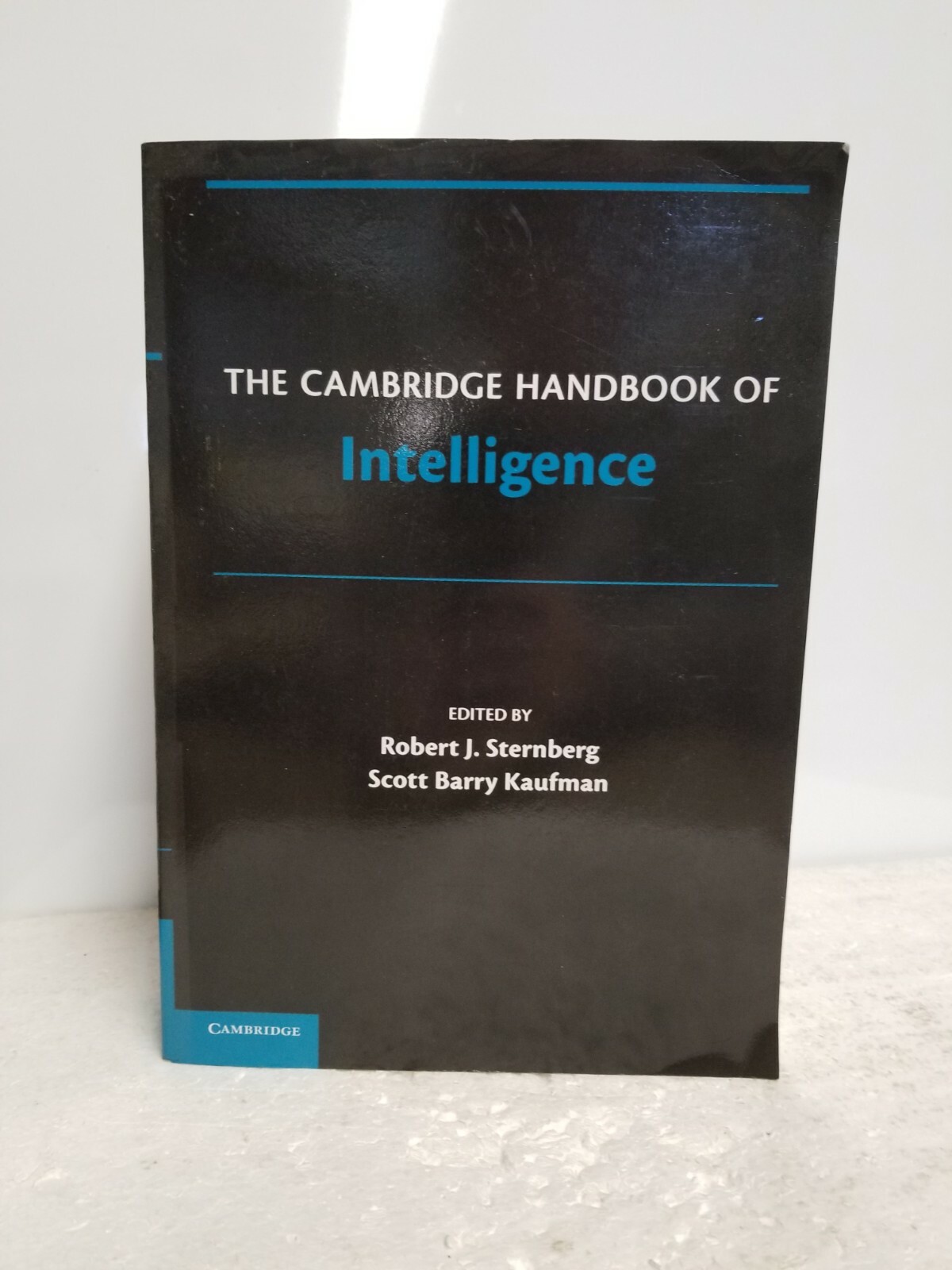 CAMBRIDGE HANDBOOK OF INTELLIGENCE - STERNBERG & KAUFMAN 9780521739115 ...