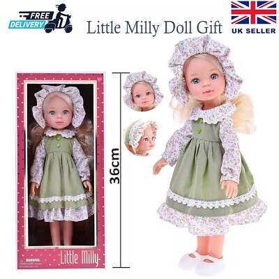 Little Milly Baby Doll 36cm Realistic Soft Baby Doll for Girls Birthday ...