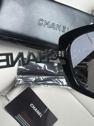 Authentic CHANEL Sunglasses CH5422B Women's Polarized-Black New With ...