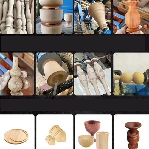 Woodworking Lathe DIY Lathe Adjustable Speed Multi-function Wood ...