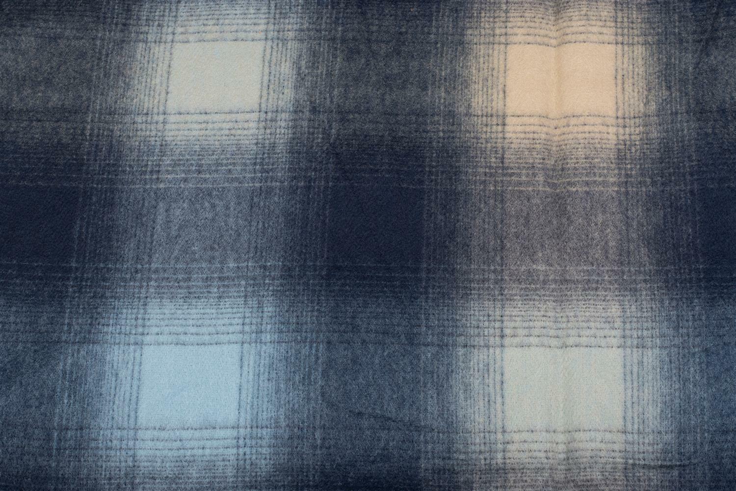 Unisex Schal Karo Muster Fransen, Winter, Stola, Feinstrick Strickschal ...