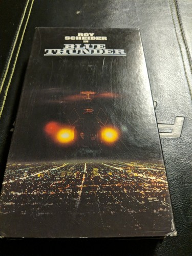 Blue thunder vhs ROY SCHEIDER CULT CLASSIC 80S | eBay