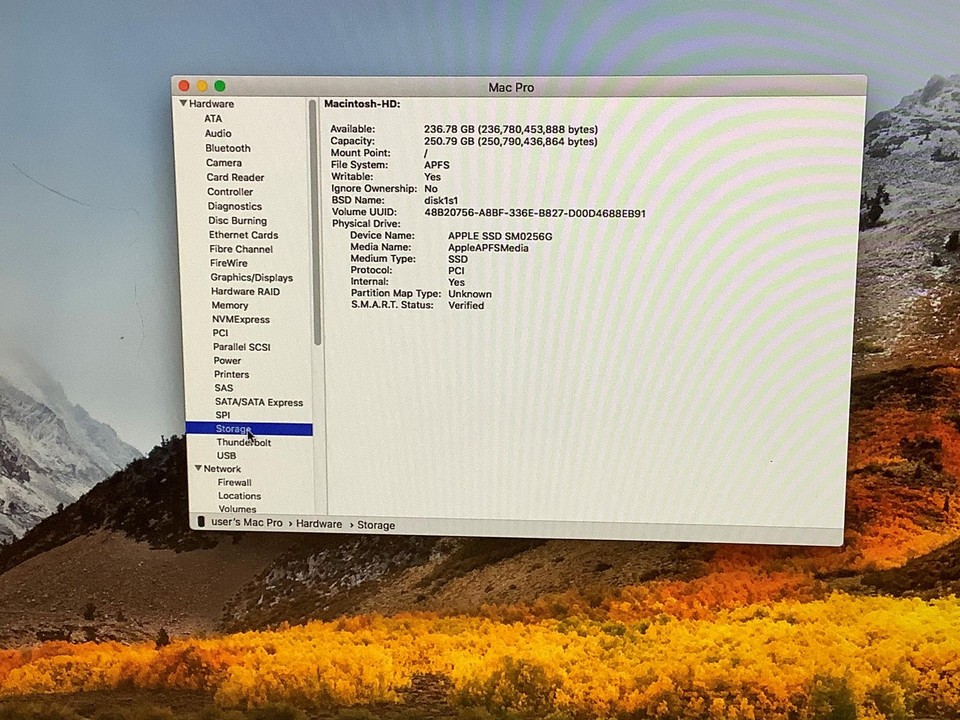 APPLE Mac Pro A1481 Intel Xeon E5 3.7Ghz Computer w/256SSD HD, 32GB Ram ...