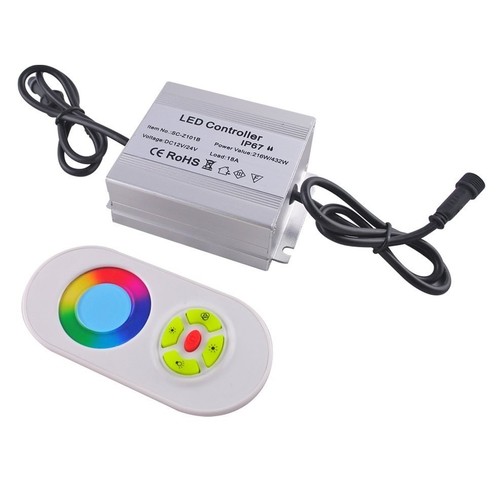 RGB Controller and Remote LOND RANGE LED Lights Multicolor Colour ...