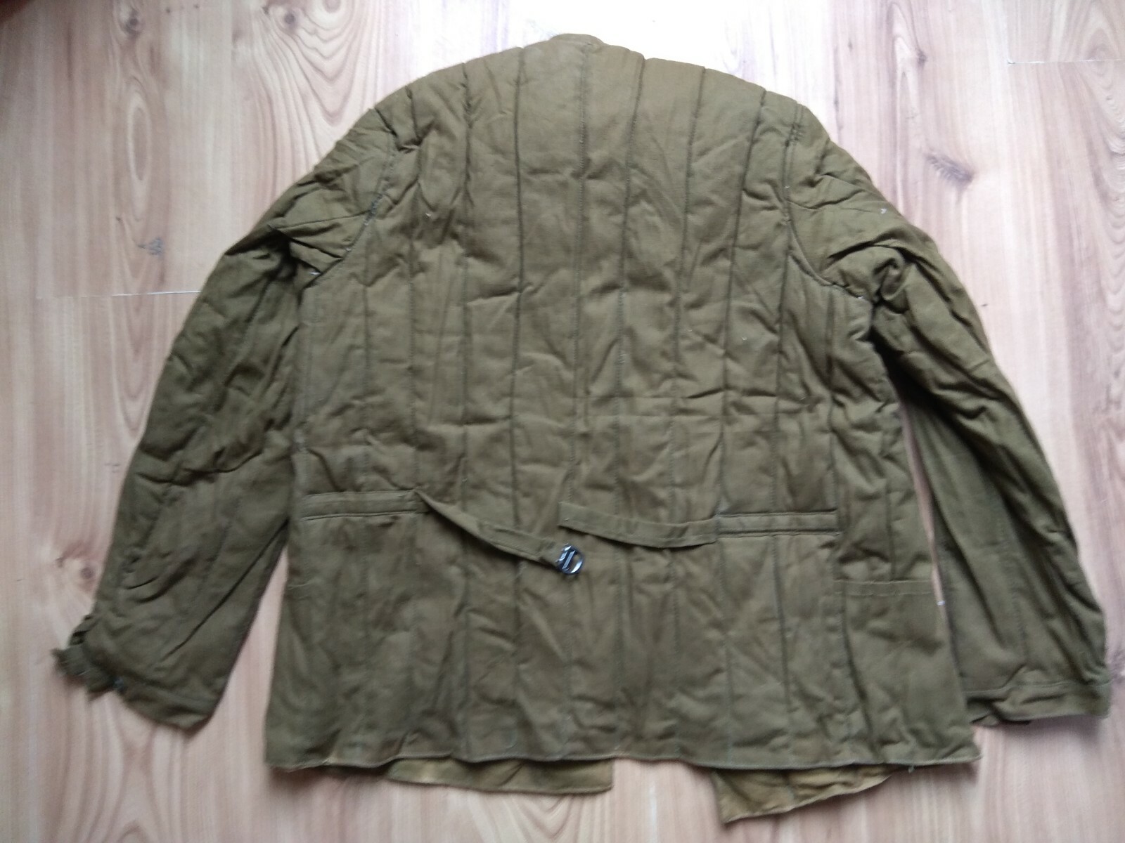 Vintage Soviet Army USSR Uniform Jacket Military FUFAIKA VATNIK ...