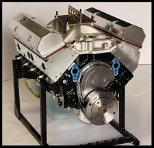 SBC Chevy 421 Stage 4.5 Dart Block AFR Heads Crate Motor 605 HP Base ...