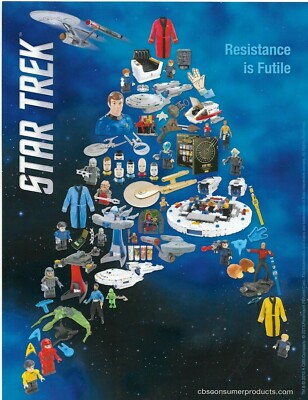 2013 Star Trek CBS Consumer Products Advertisement Flyer | eBay